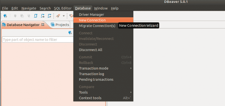 DBeaver: Como acessar um banco SQL Server - kingHost