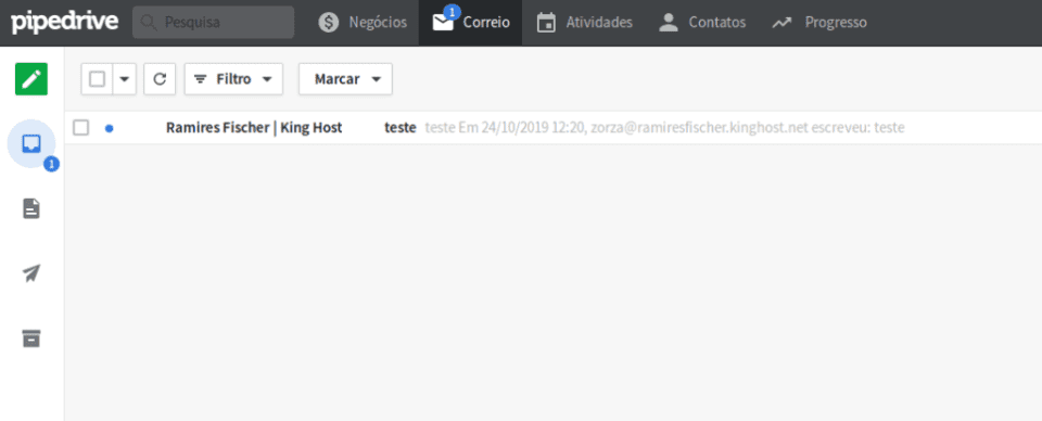 Como configurar seu e-mail no Pipedrive - kingHost