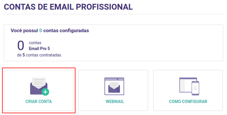 Email Profissional: Como criar uma conta de email - kingHost Email Profissional: Como criar uma conta de email - kingHost